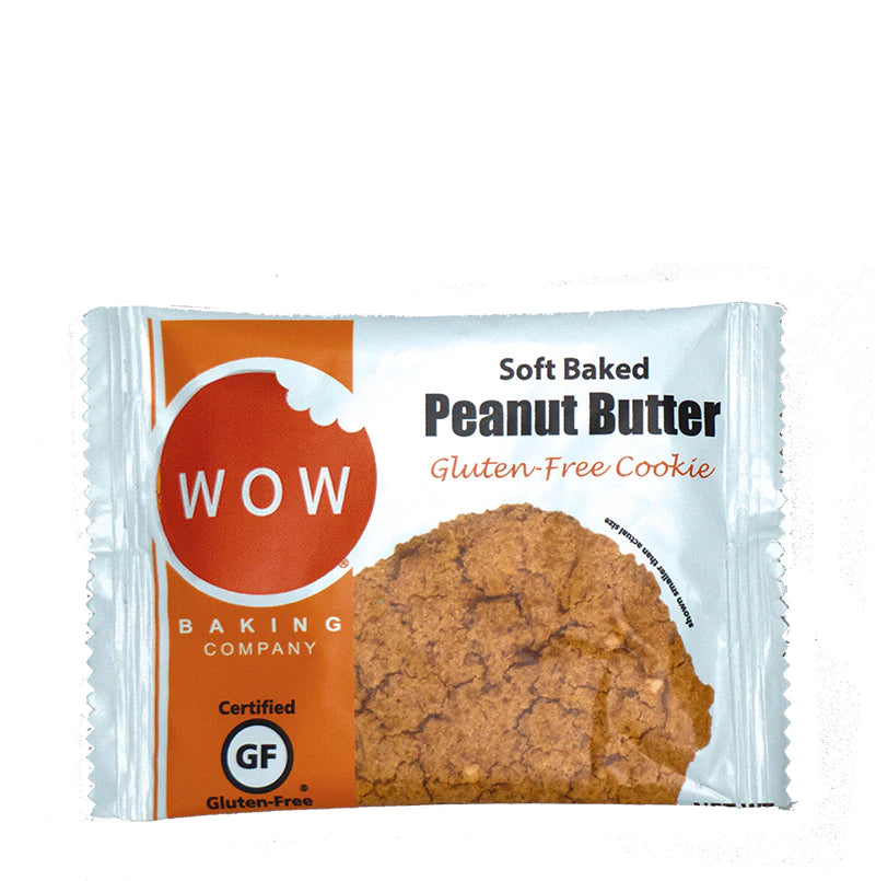 WOW Baking Company | Gluten-Free Peanut Butter Soft Baked Cookie (1 oz ...